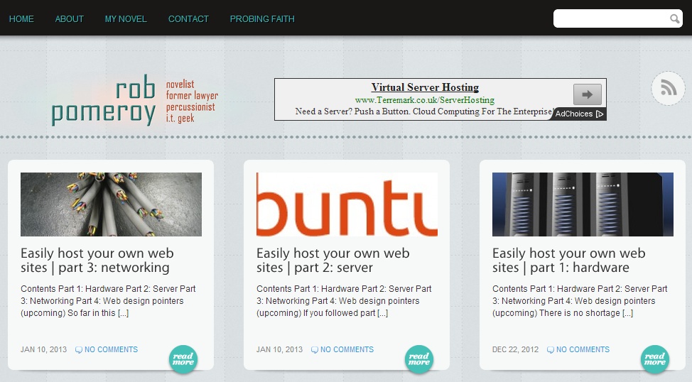 Easily host your own web sites | part 4: web design (DIY) – Rob Pomeroy